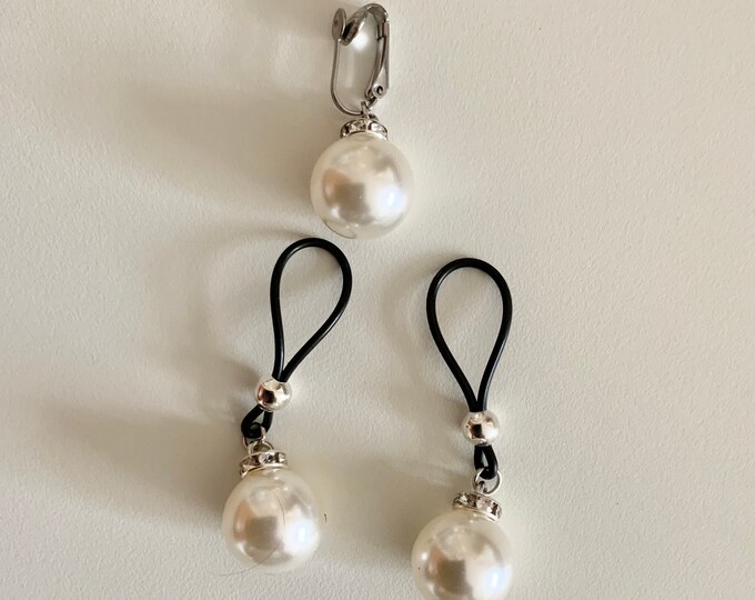 Clit Clip and Nipple Rings Set, Body Jewellery, Intimate Jewellery ...