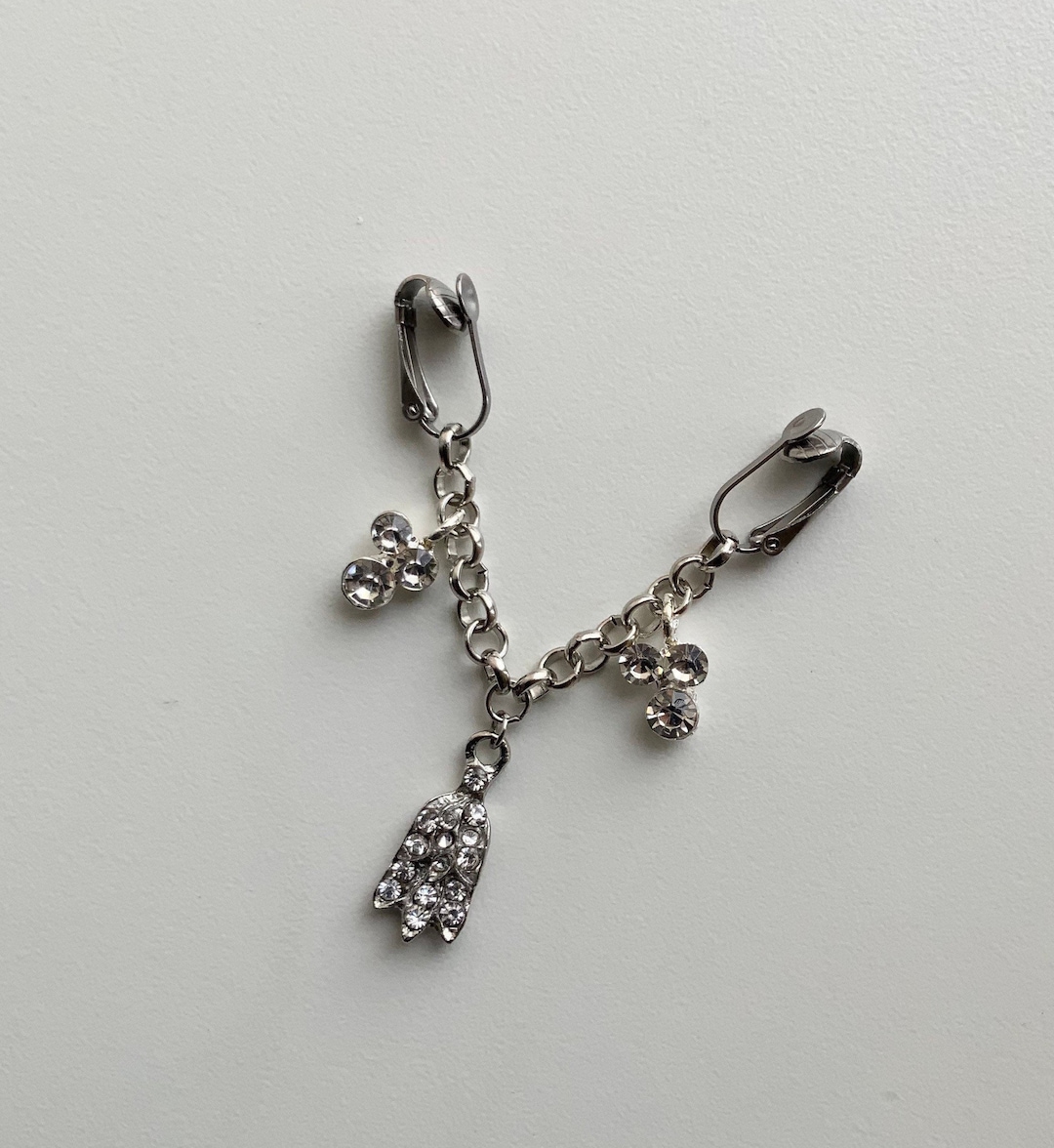 Labia clip labia chain intimate jewellery body chain non - Etsy 日本