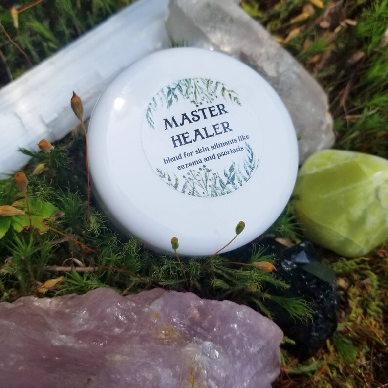 MASTER HEALER Organic Whipped Medicinal Lotion Salve Blend With Quartz ...
