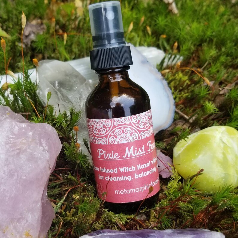 PIXIE MIST Facial Toner Astringent Spray for Cleansing and Brightening ...