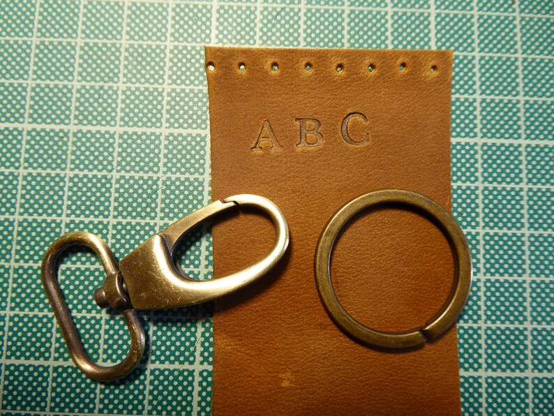 Leather Key Chain FOB Belt Loop Key Lanyard - Etsy