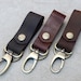 Leather Key Chain FOB Belt Loop Key Lanyard - Etsy