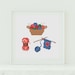 Knitting Yarn Cross Stitch Pattern Counted Cross Stitch Modern Cross ...