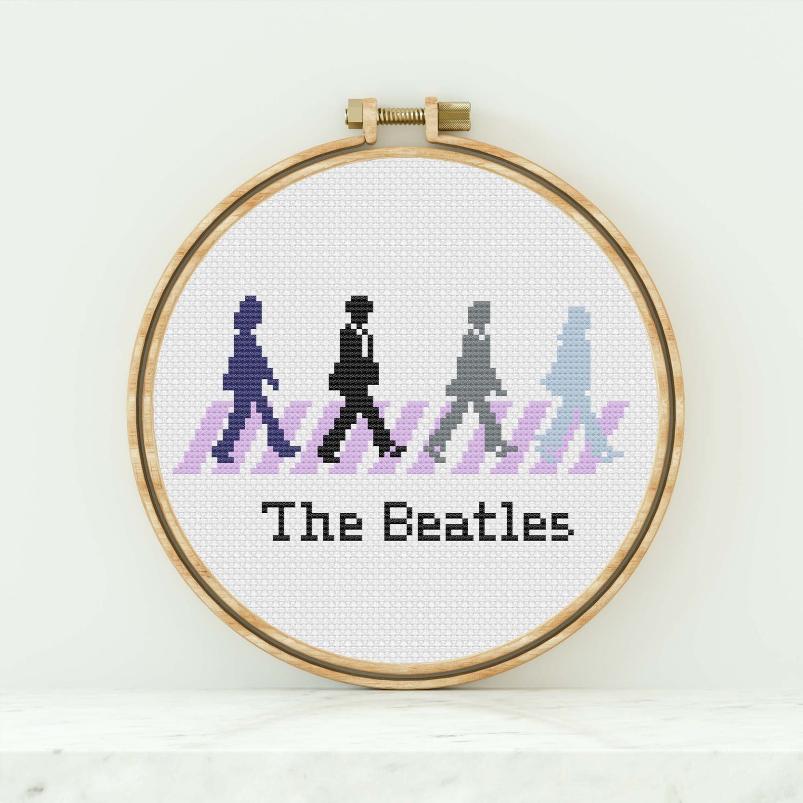 The Beatles Cross Stitch Pattern Counted Cross Stitch Modern Music ...