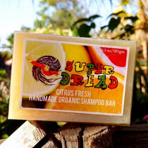 200g/7oz Super Dread Citrus Dreadlock Shampoo Bar | Etsy