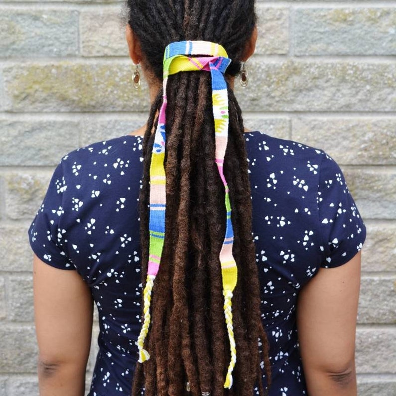 Thin Pastel Dreadlocks Hair Tie - Etsy