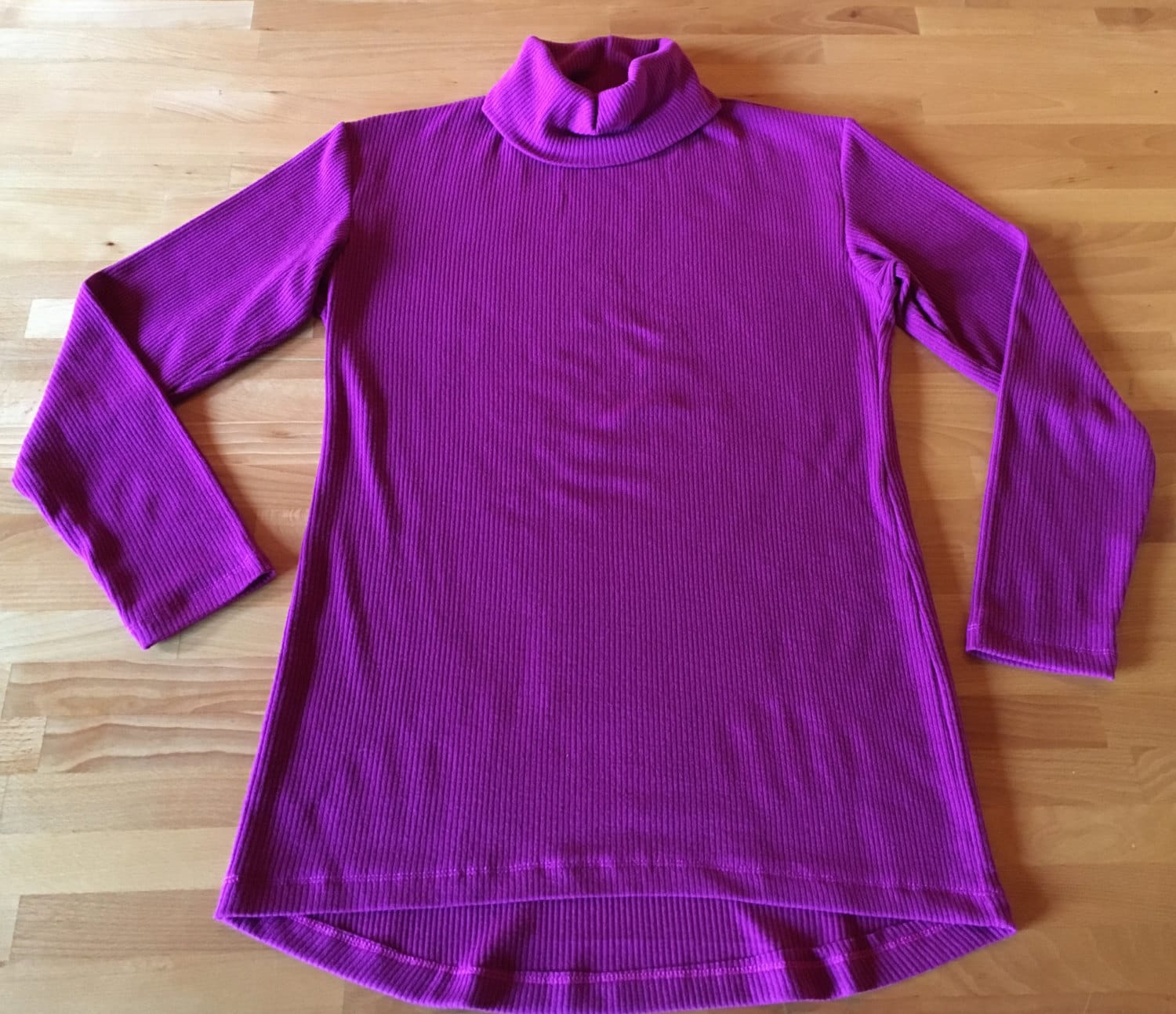 Hourglass Patterns©-turtle Tunic Long Sleeve Sweater With Slight High ...
