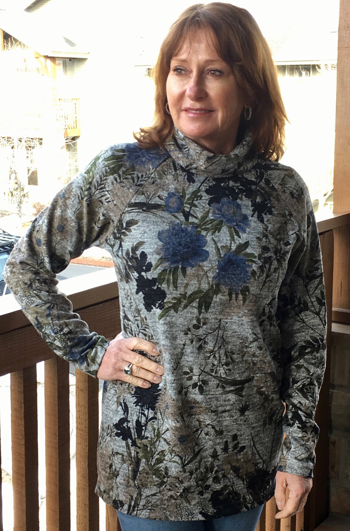 Hourglass Patterns©: Raglan Turtle Tunic Long Sleeve Sweater. ***PDF ...