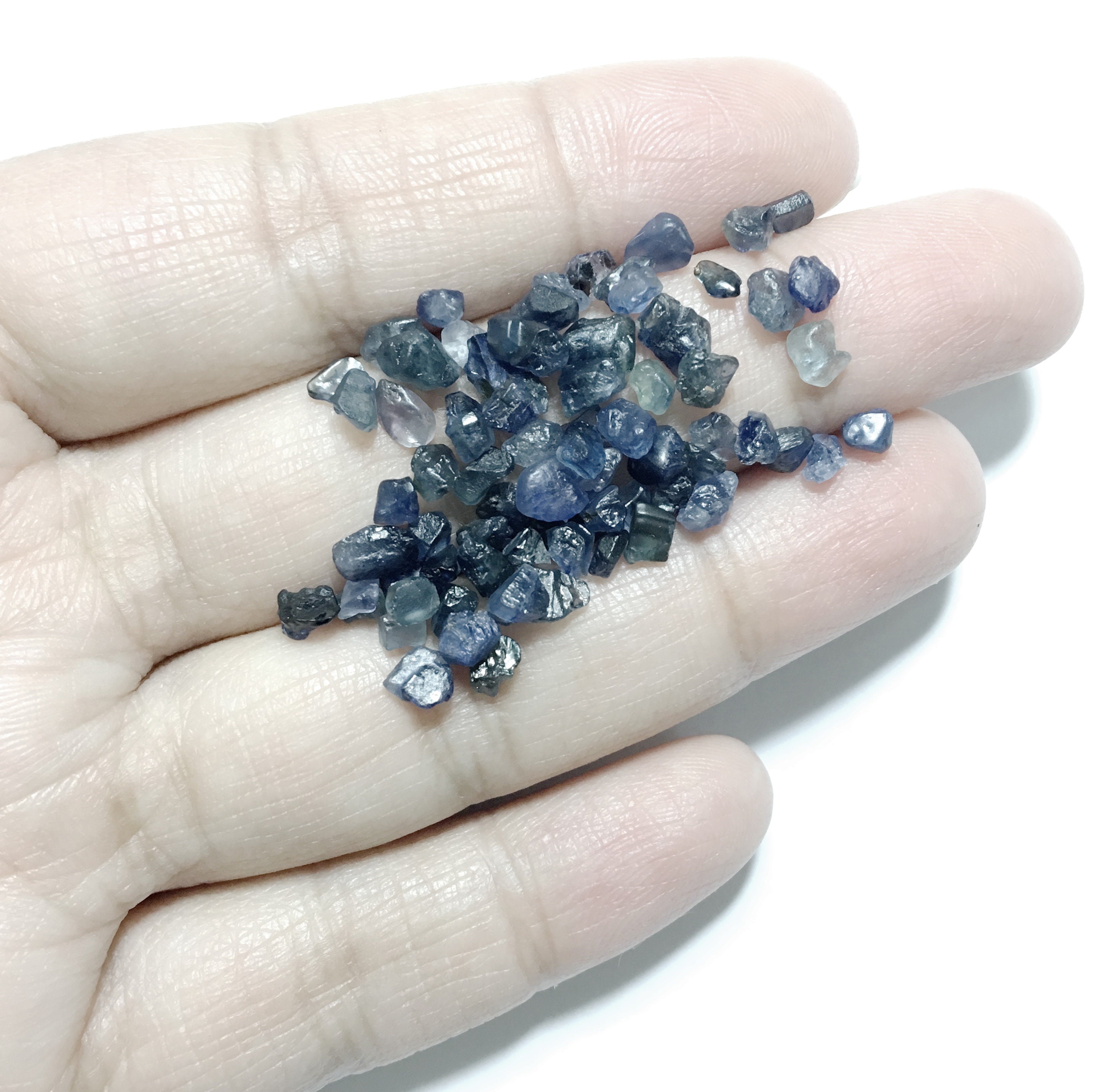 5 Grams Tiny Rough Blue Sapphire Raw Sapphire Gemstone Size - Etsy