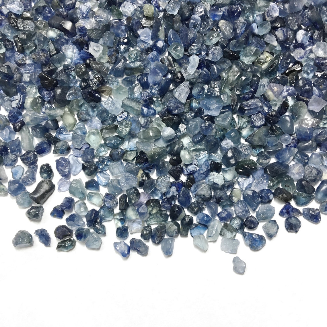 5 Grams Tiny Rough Blue Sapphire Raw Sapphire Gemstone Size - Etsy