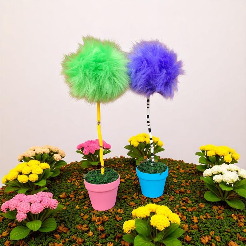 Lorax Truffula Tree Costume - Etsy