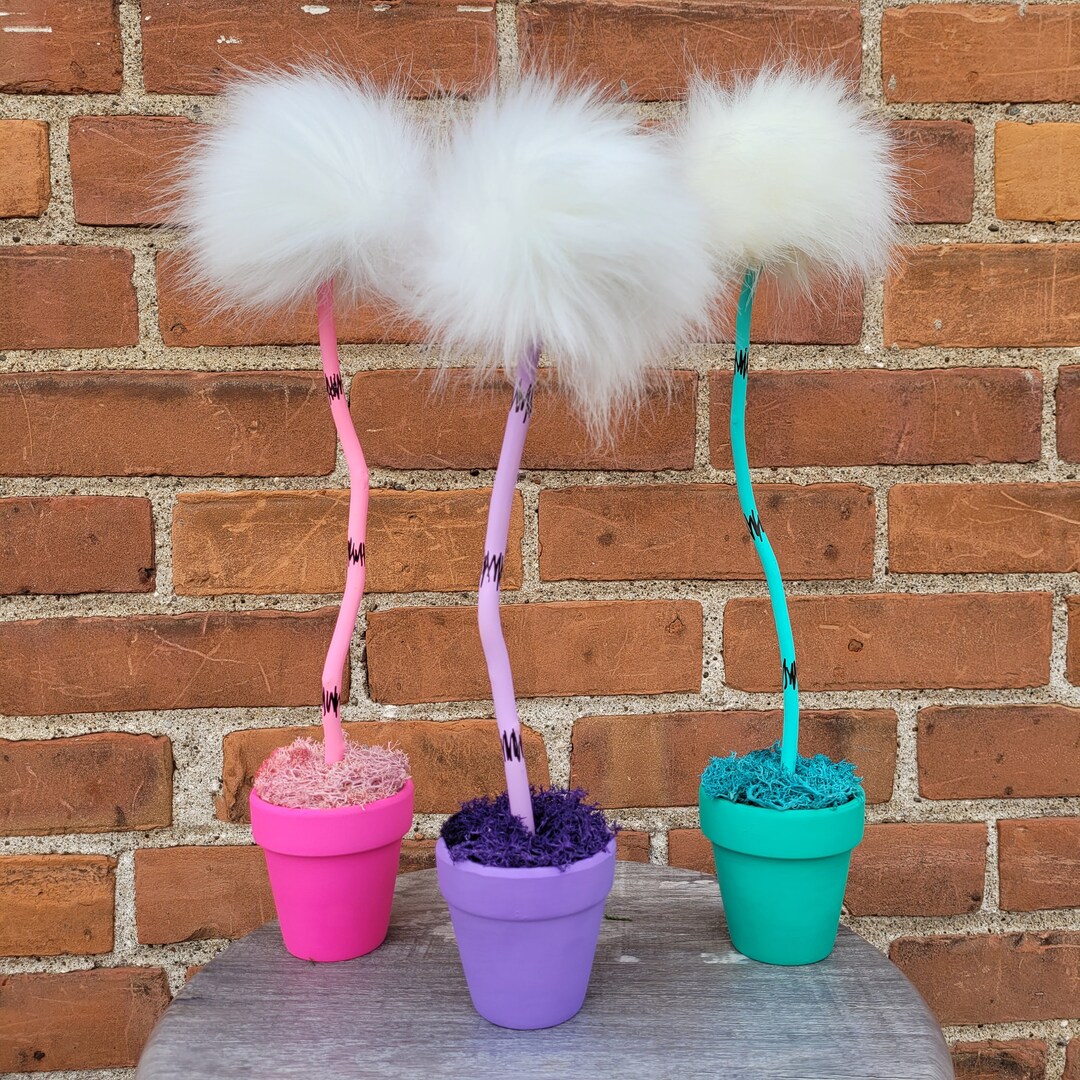 Wacky Upside Down Trees Inspired by the Truffula Trees in Dr. Seuss ...