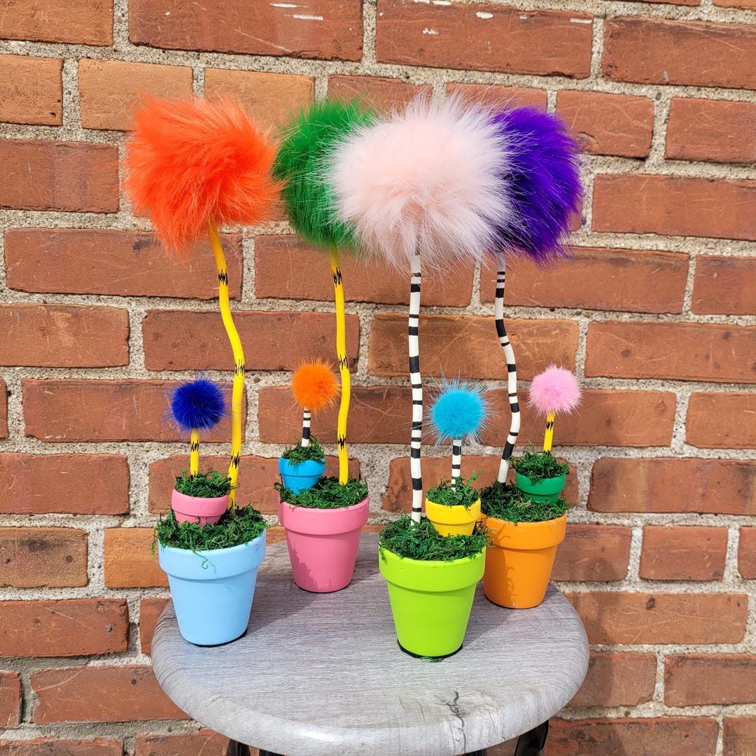 Colorful Tree!! Truffulala Tree and Baby With Fun Color Pots! Inspired ...