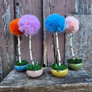 Fancy Pot Mini Truffulala Trees Inspired by Dr. Seuss' the Lorax - Etsy