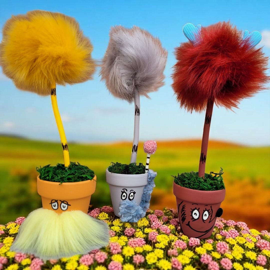 10" Character Tree - Inspired by Dr. Seuss - Etsy