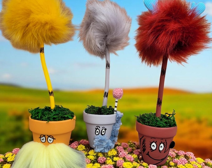 10" Character Tree - Inspired by Dr. Seuss - Etsy