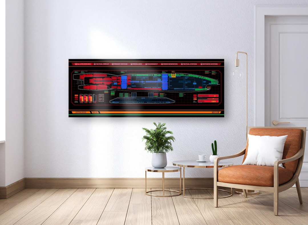 Battlestar Galactica Large Panel Print - Etsy