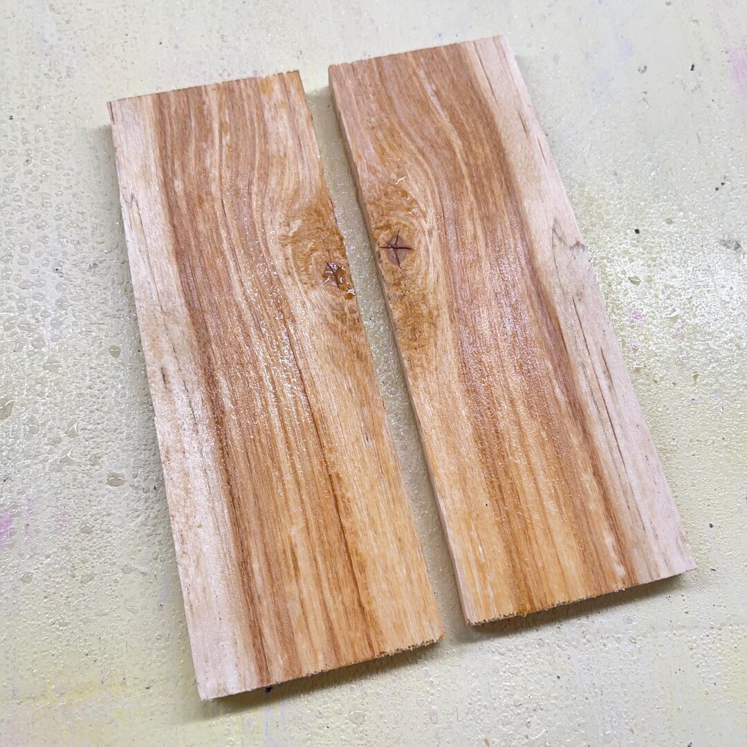 Knife Scales-book Matched, Spalted Birch Wood for Stabilizing, Scales ...
