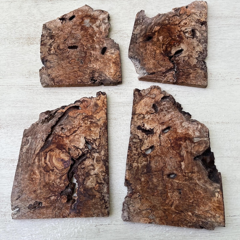 Spalted Maple Wood Scales - Etsy