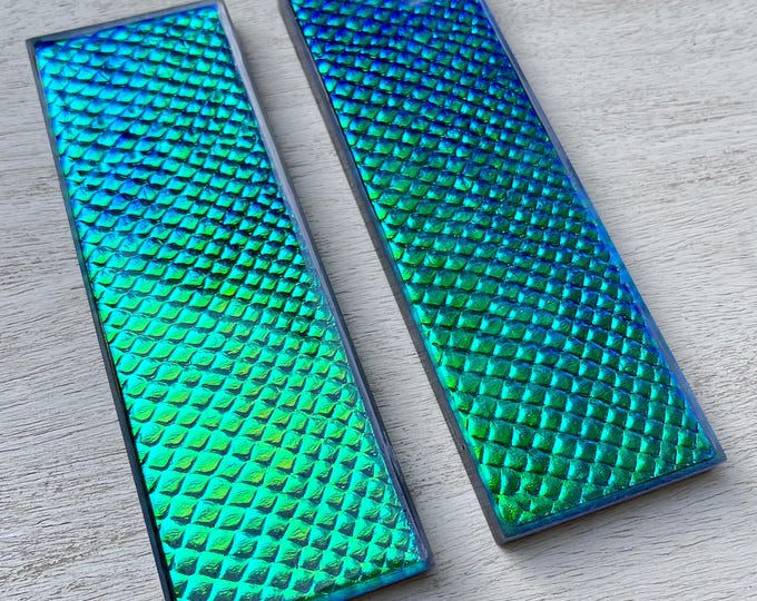 Knife Scales-iridescent, Color Shifting, Dragon Skin Textured Knife ...