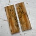 Knife Scales-book Matched, Spalted Birch Wood for Stabilizing, Scales ...