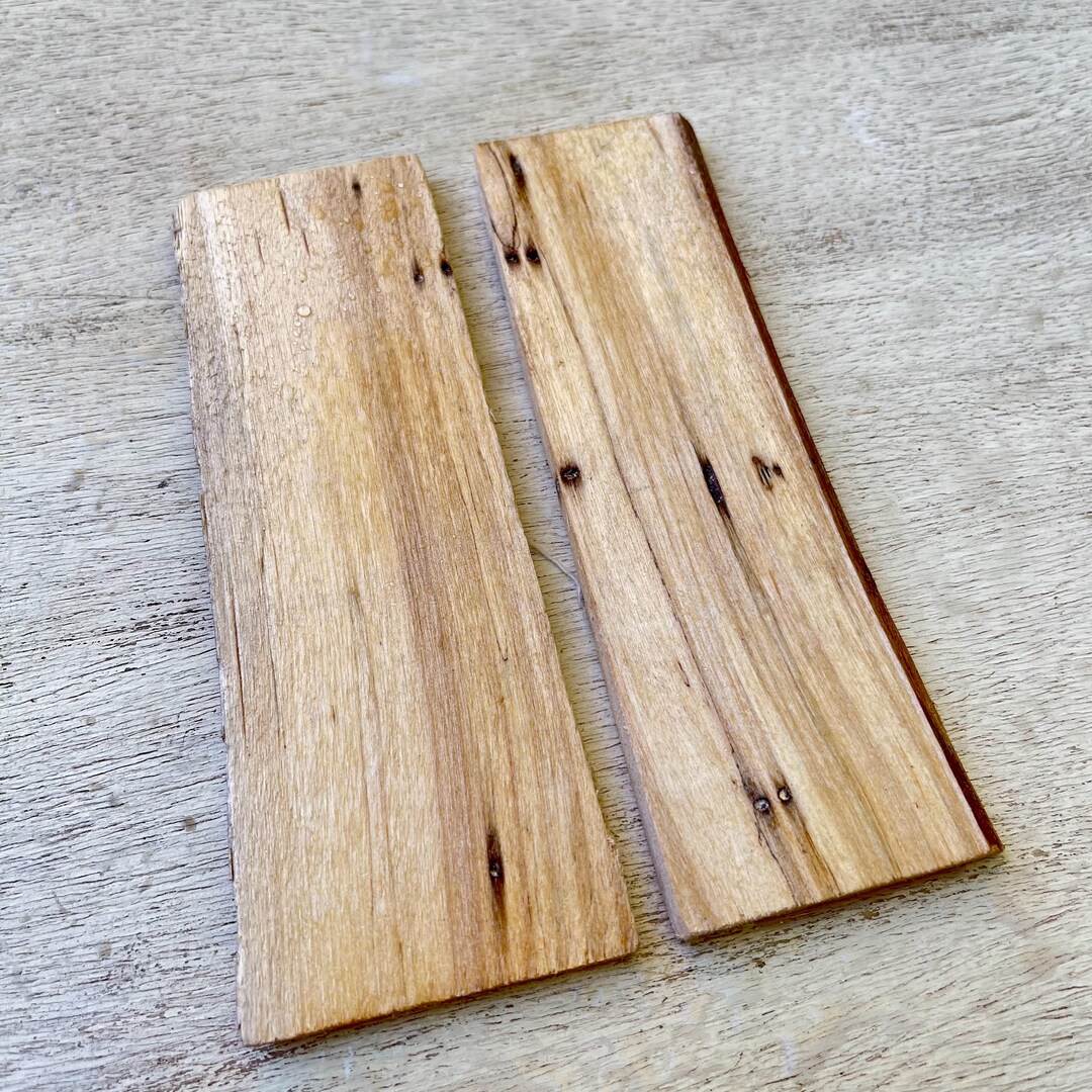 Knife Scales-book Matched, Spalted Birch Wood for Stabilizing, Scales ...