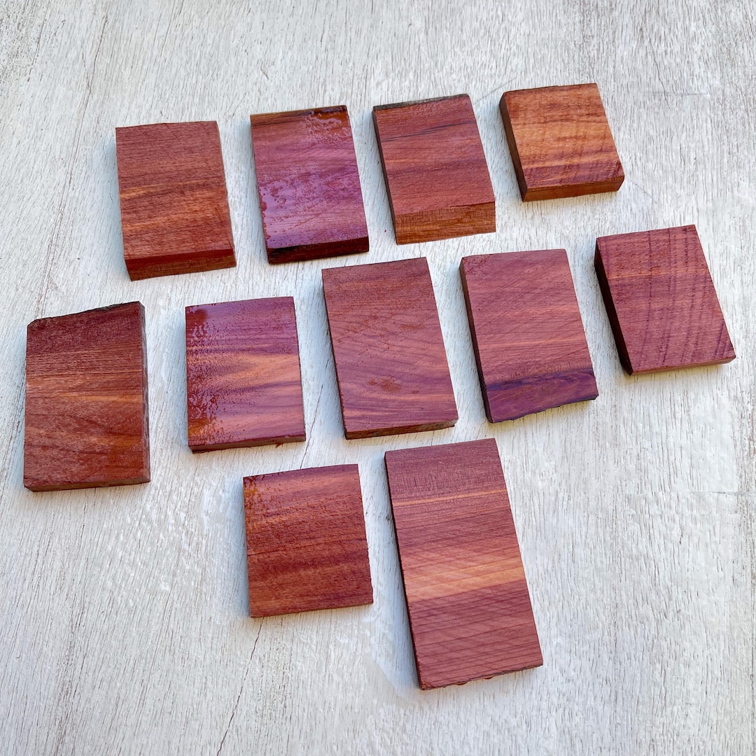 Craft Wood-red Cedar Assortment for Jewelry Making, Epoxy Resin ...