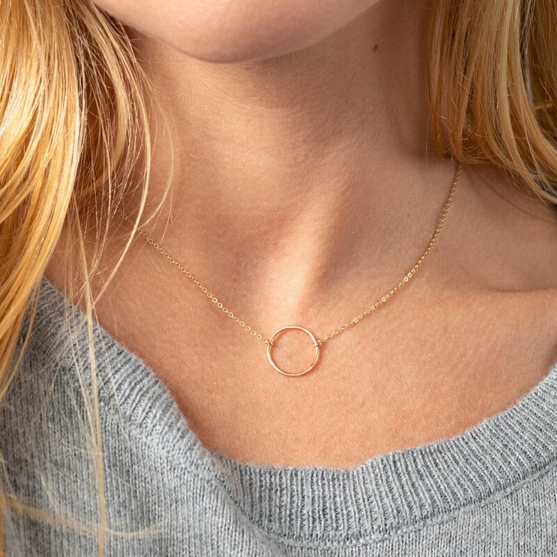 Dainty Gold Necklace - Etsy
