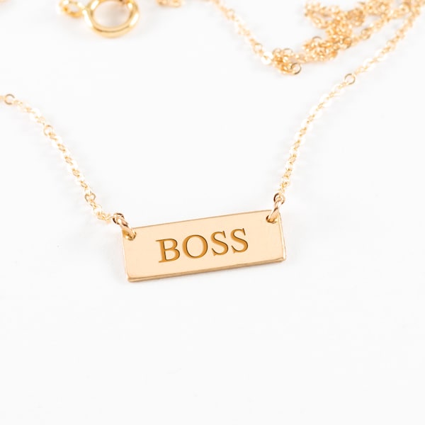 Boss Necklace - Etsy