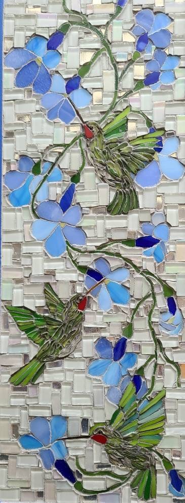 Lunch With the Boys_glass Mosaic - Etsy