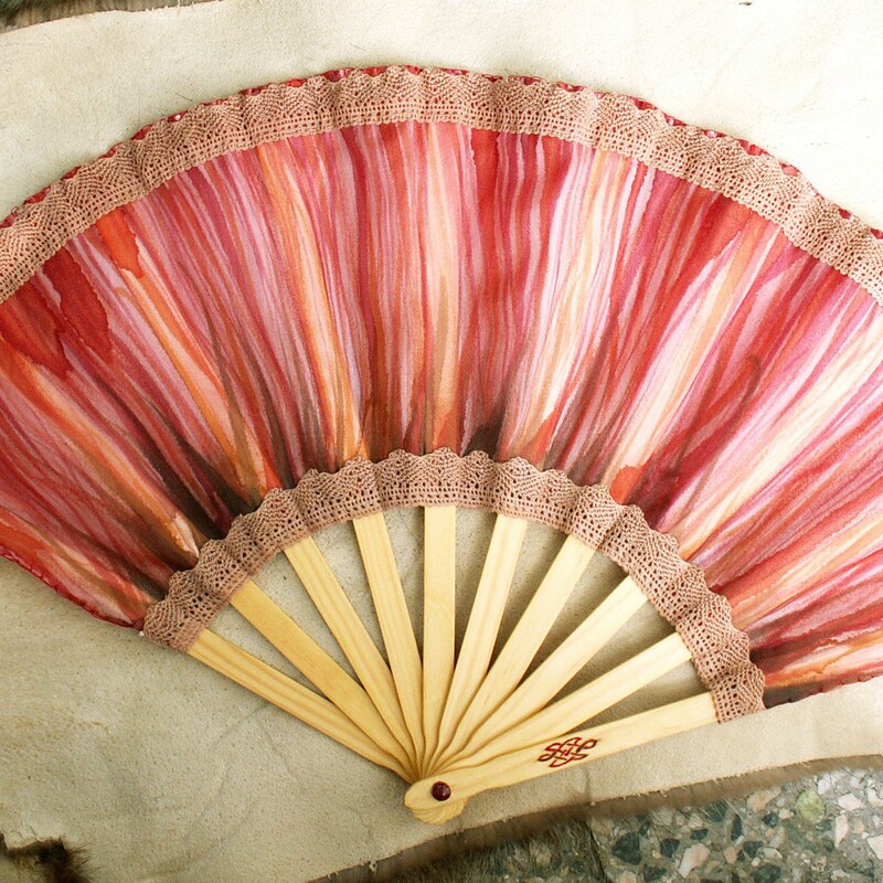 Lace Hand Fan - Etsy