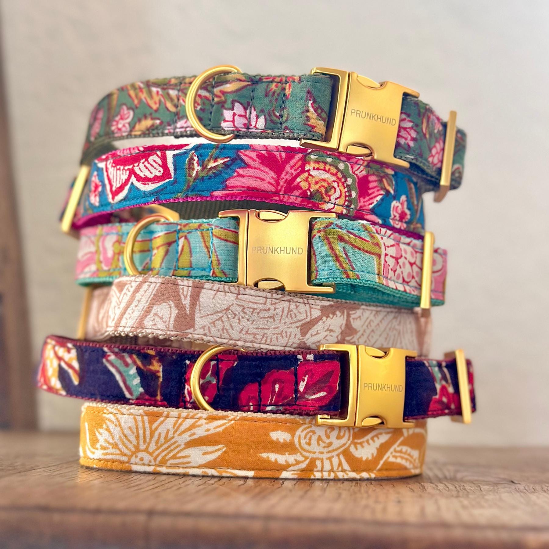 GOA Garden Dog Collar for Small to Big Dogs & Puppies - Handmade in ...