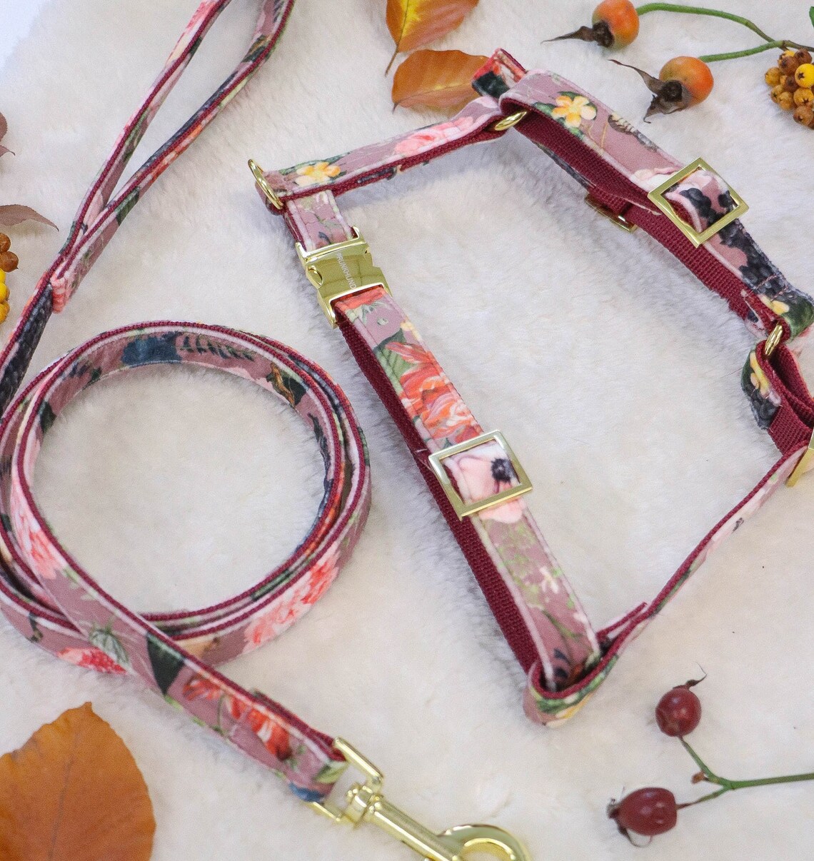 Chic Dog Harness EDEN DAWN Elegant and Stylish Dog Harness - Etsy