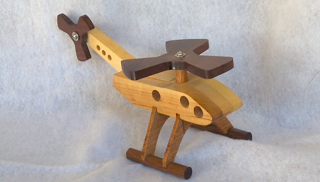 Toy Helicopter - Etsy