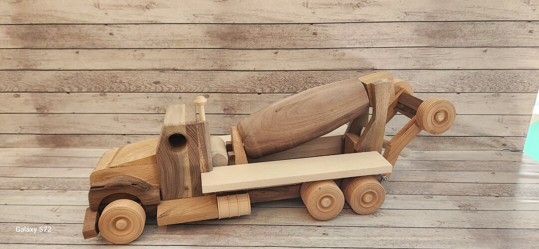Concrete Truck Toy - Etsy