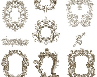 Fancy Frames 10 Machine Embroidery Designs for 5x7 | Etsy