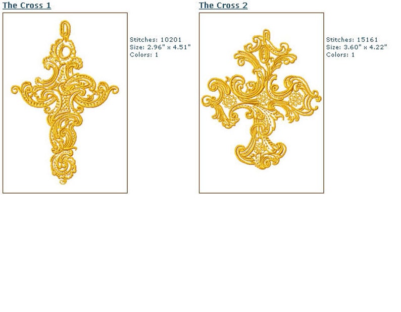 The Golden Symbols 15 Machine Embroidery Designs for 5"x7" Hoop, D2140 ...