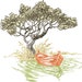 Bayou Machine Embroidery Design in 3 Sizes for 5"x7", 6"x7" and 8"x8 ...
