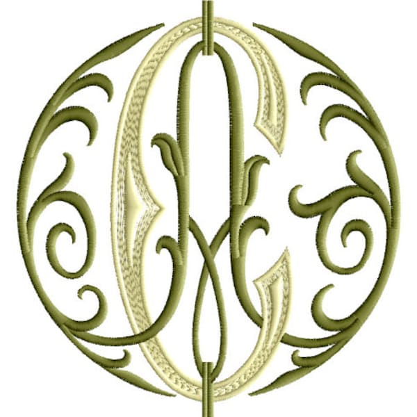 Two Letter Monogram - Etsy