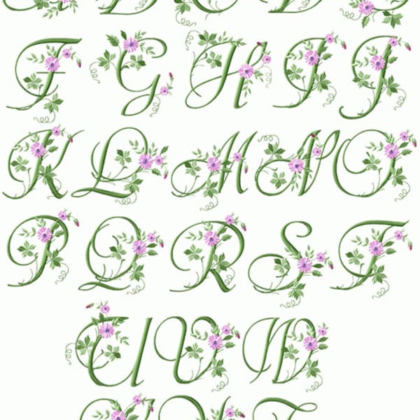 Floral Embroidery - Etsy