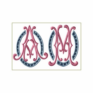 Arch Cutwork Monograms Machine Embroidery 52 Designs - Each Symbol in 2 ...