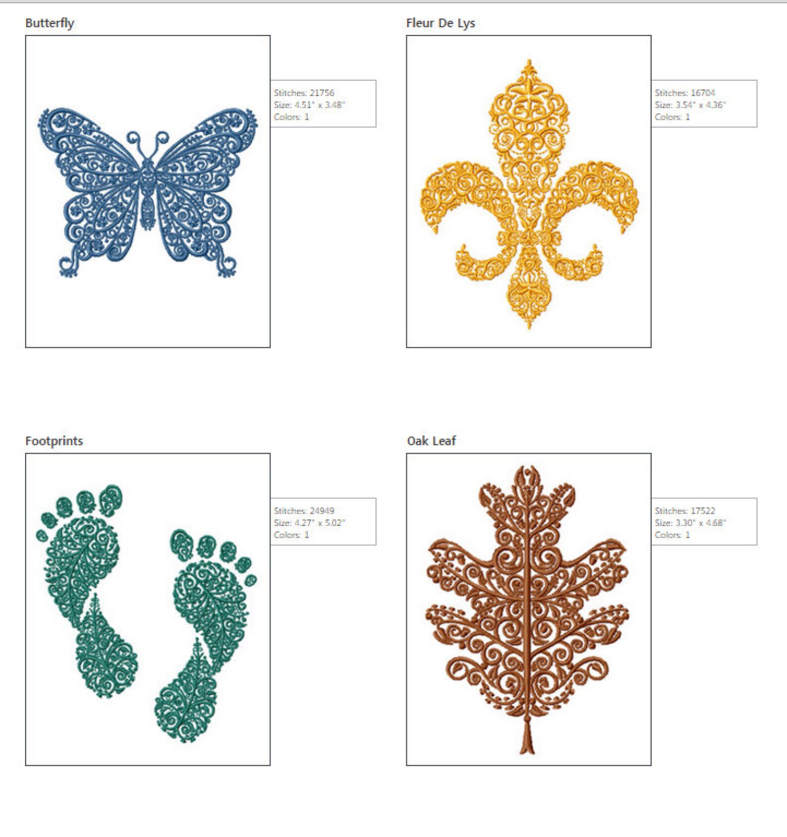Frilly Symbols 16 Machine Embroidery Designs for - Etsy