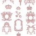 Medieval Frames 13 Machine Embroidery Designs for 5"x7" for Hoop D2233 ...