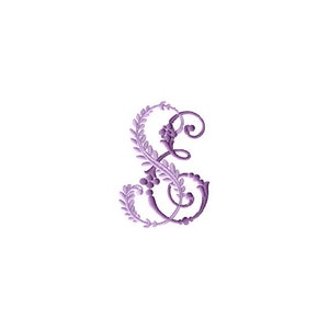 E and S or S and E #2 Two-letter Monogram Combination Machine ...