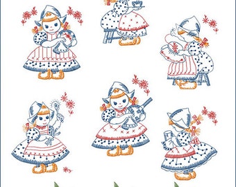 Dutch Embroidery - Etsy