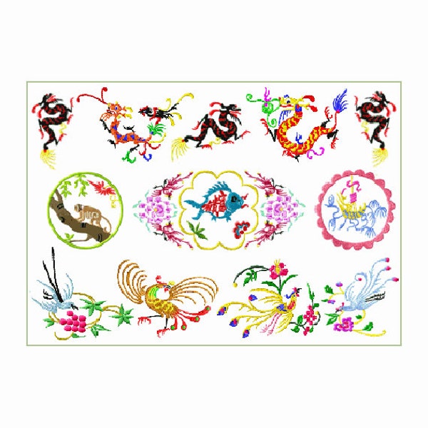 Chinese Embroidery - Etsy