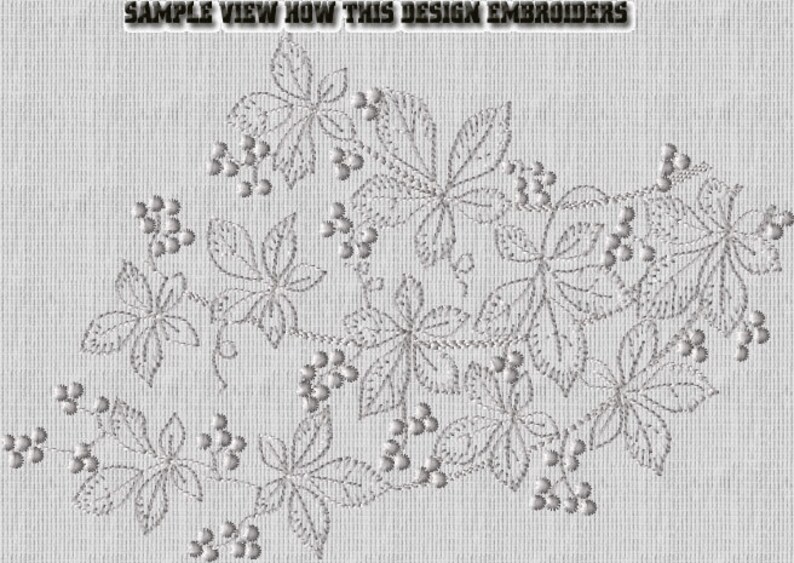 Sweet Gum Whitework 12 Machine Embroidery Designs for - Etsy