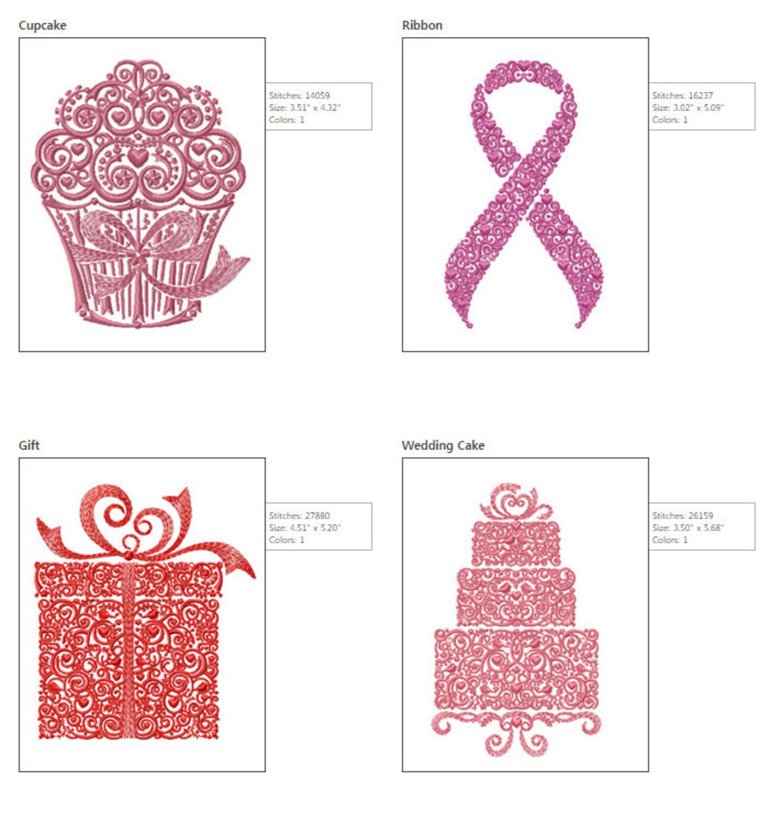 Frilly Symbols 16 Machine Embroidery Designs for - Etsy