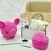 Eco Friendly Crochet Pig Kit, Amigurumi Plush Pattern, Homemade Pig Toy ...