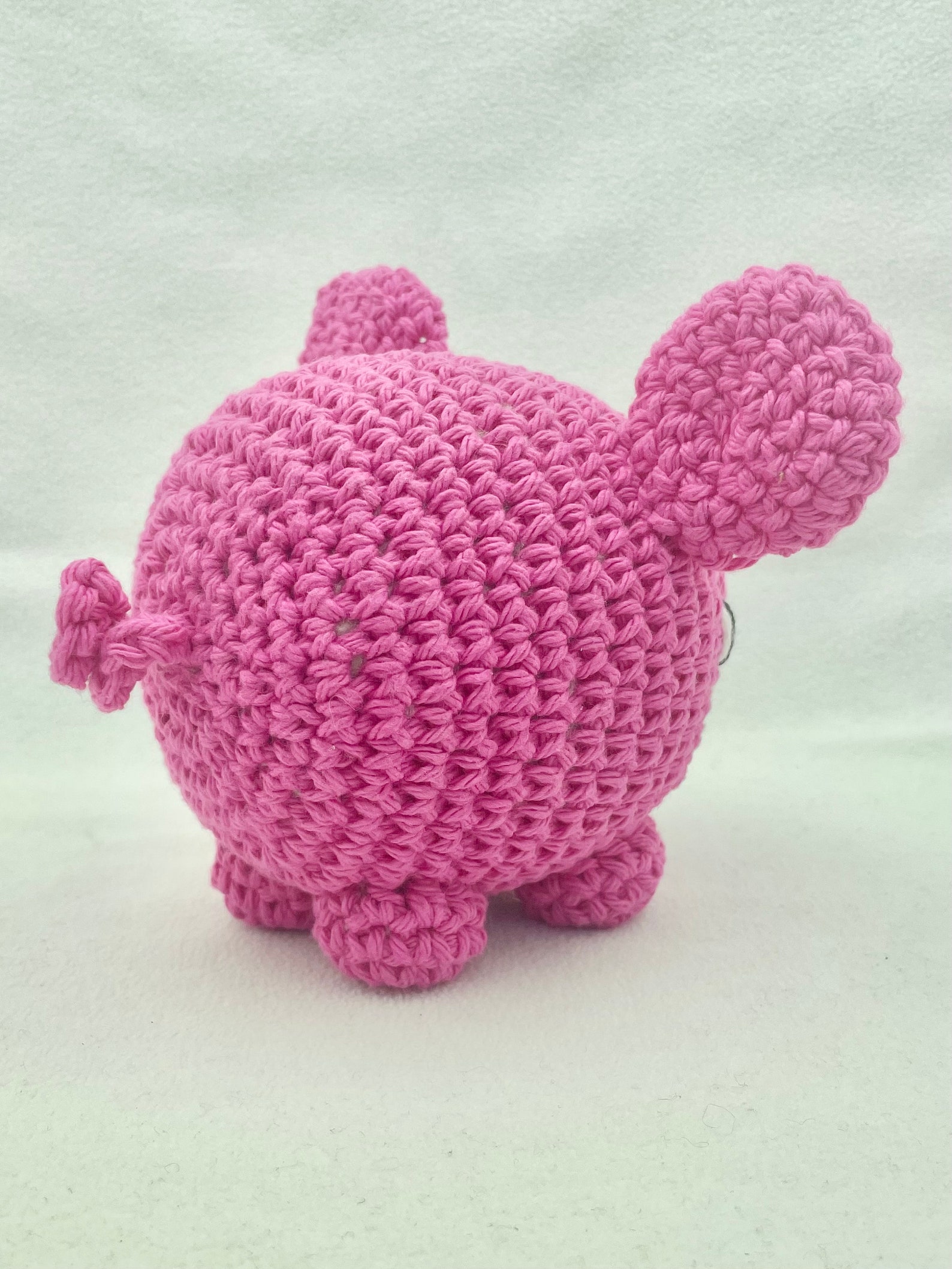 Eco Friendly Crochet Pig Kit, Amigurumi Plush Pattern, Homemade Pig Toy ...